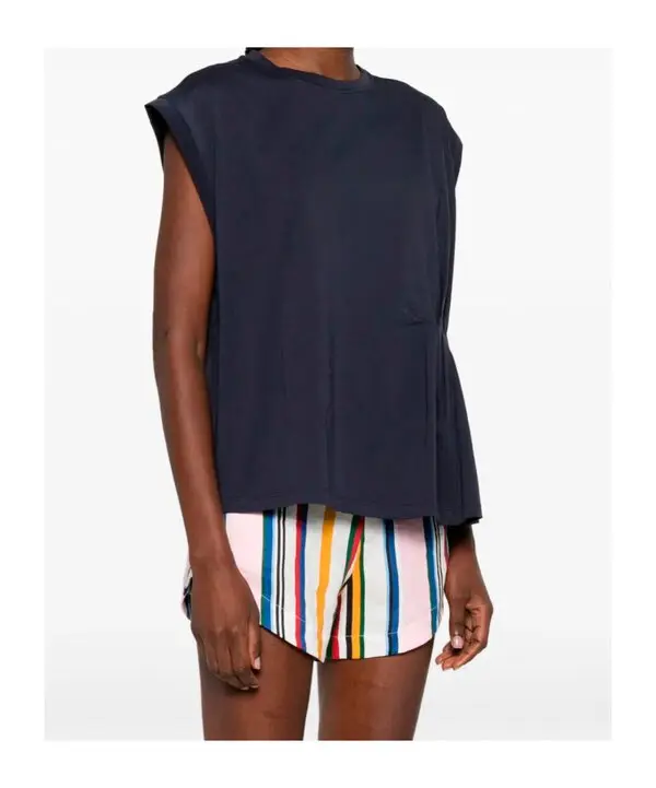 TWINSET Sleeveless Top With Pleated Detail