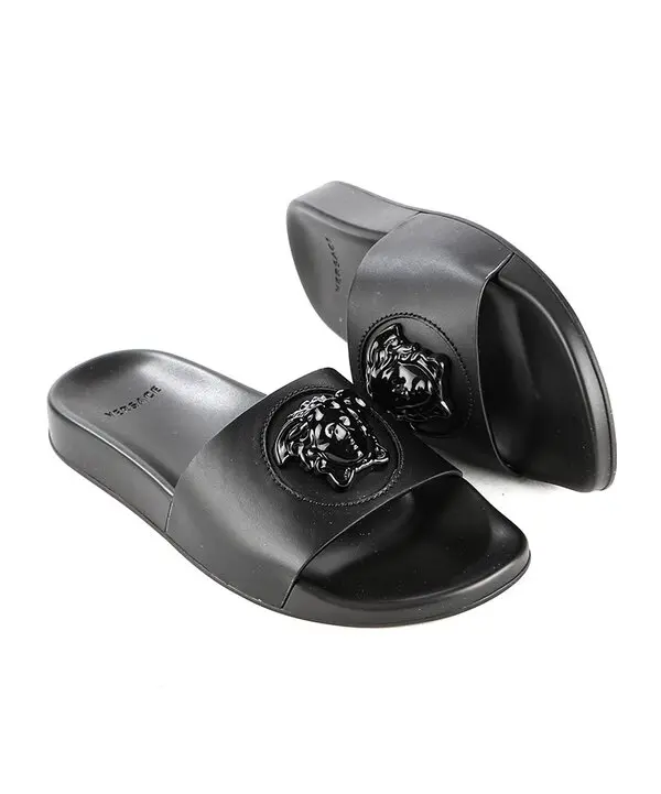 Versace Flat Slip-on Sandals