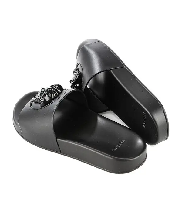 Versace Flat Slip-on Sandals