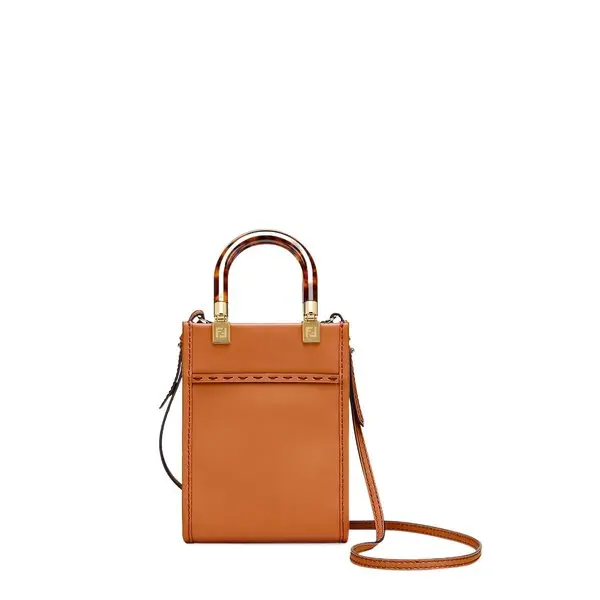 Fendi Sunshine Mini Shopper Tote Bag