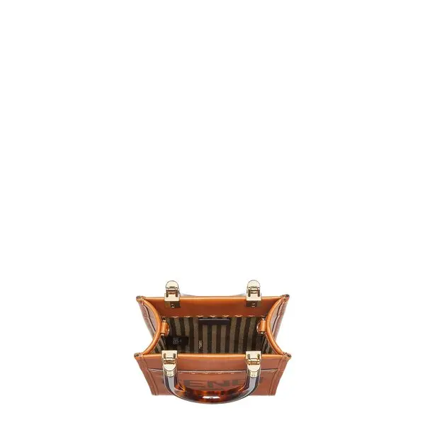 Fendi Sunshine Mini Shopper Tote Bag