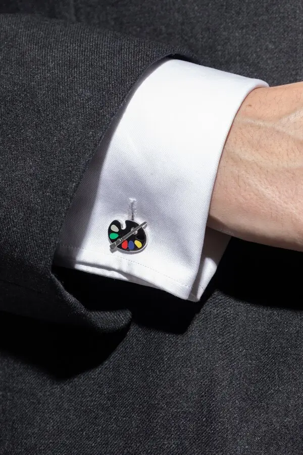 Paul Smith Palette Motif Cufflinks
