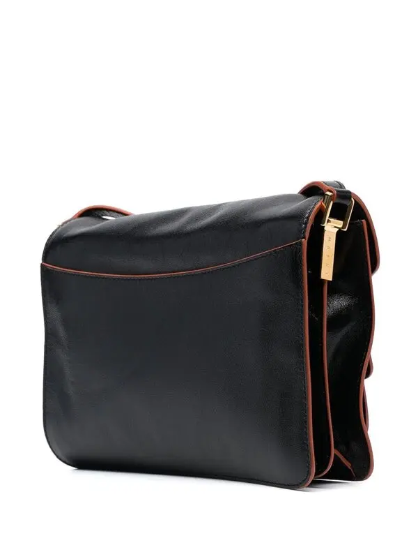 Marni Soft Trunk Medium Shoulder Bag - Black