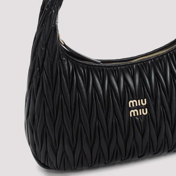 Miu Miu Wander Shoulder Bag - Black