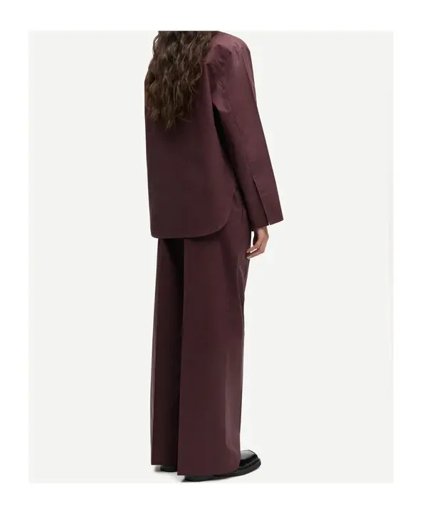 SAMSOE SAMSOE Samsøe Samsøe Sasully V-neck Blouse - Fudge