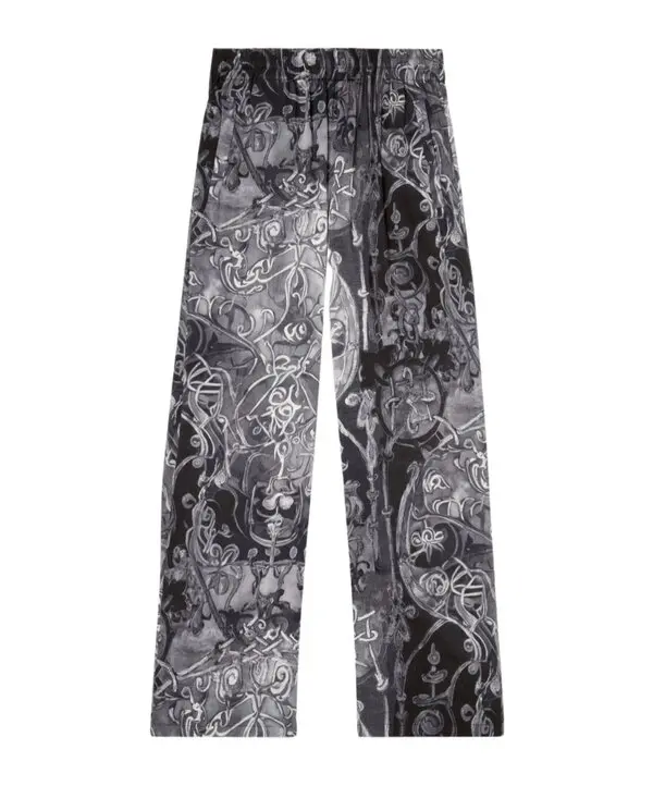 DIESEL® Printed Elastic Waist Casual Pants