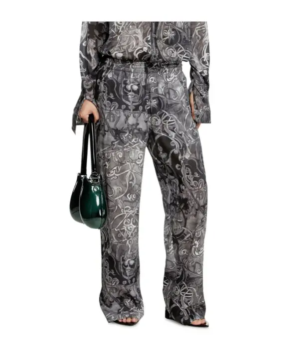 DIESEL® Printed Elastic Waist Casual Pants