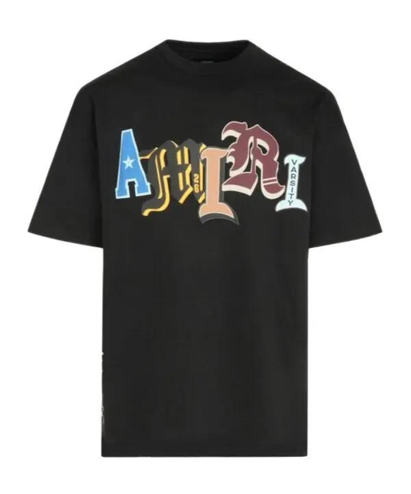 Amiri Crewneck Short-sleeved T-shirt