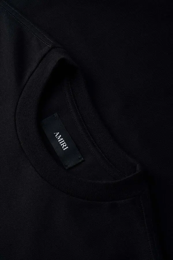Amiri Crewneck Short-sleeved T-shirt