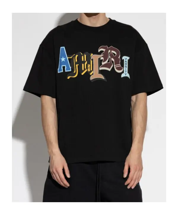 Amiri Crewneck Short-sleeved T-shirt