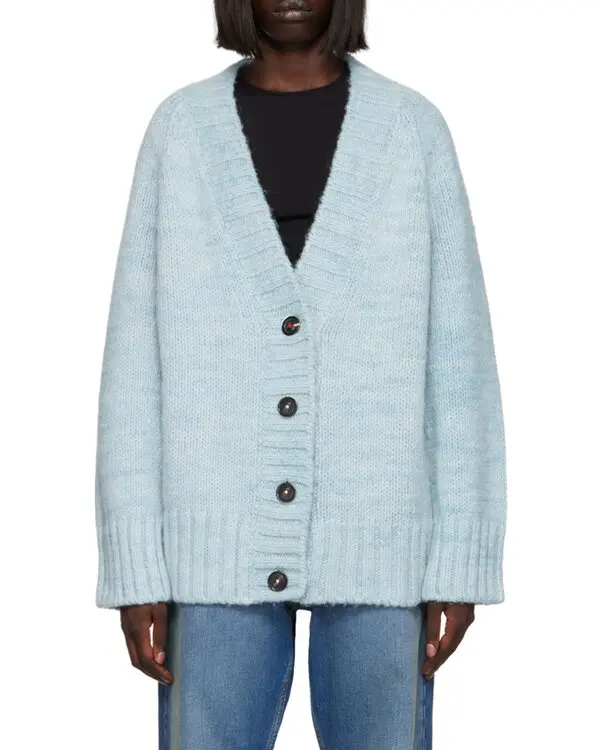 MAISON MARGIELA V-neck Knitted Cardigan