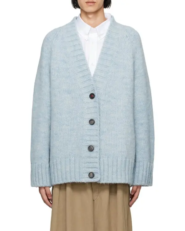 MAISON MARGIELA V-neck Knitted Cardigan