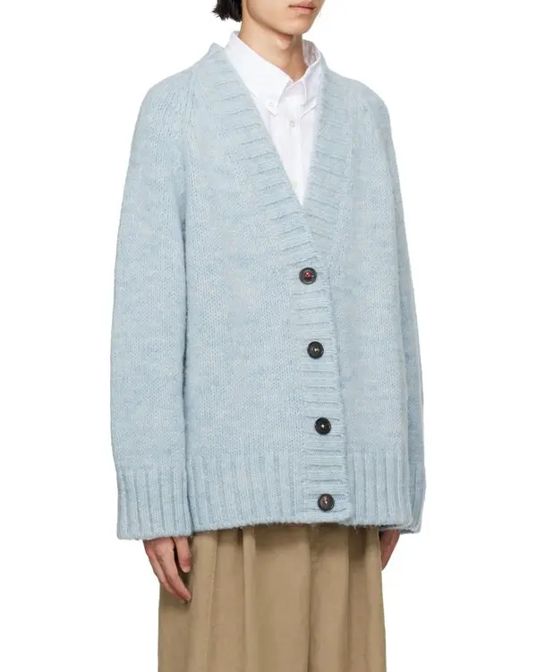 MAISON MARGIELA V-neck Knitted Cardigan