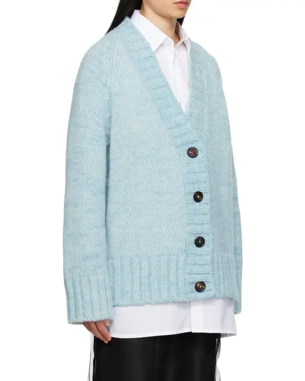 MAISON MARGIELA V-neck Knitted Cardigan