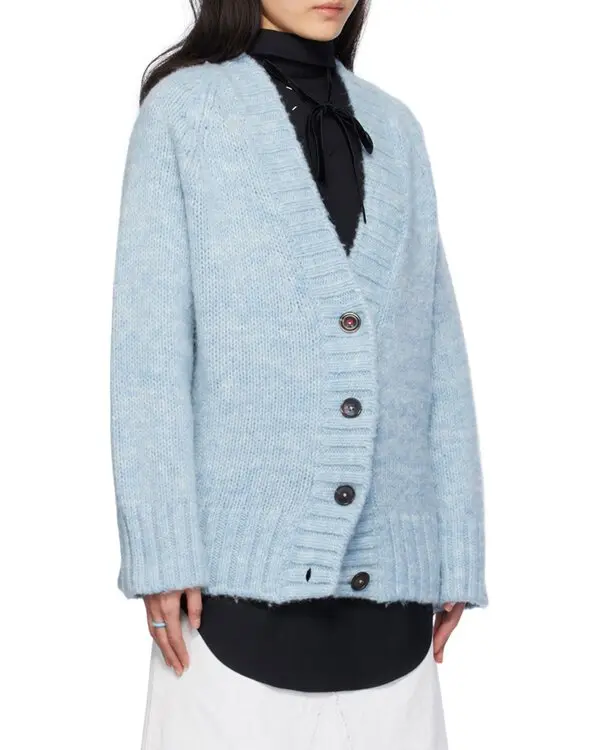 MAISON MARGIELA V-neck Knitted Cardigan