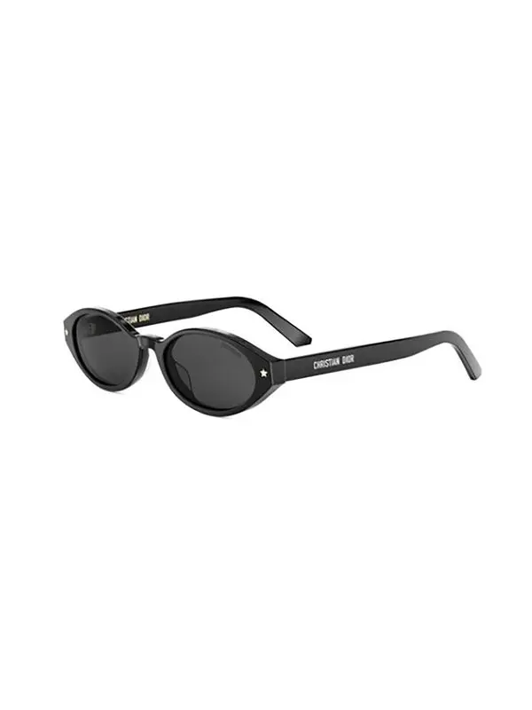 Dior Oval Frame Sunglasses - Black