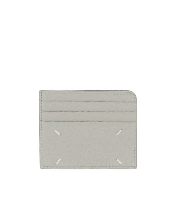 MAISON MARGIELA Four-stitch Cardholder - Light Gray