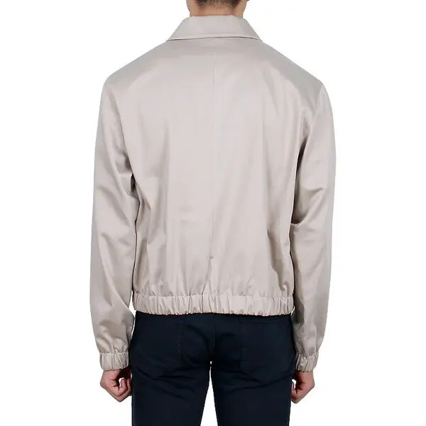 Ami Zip-up Heart Logo Jacket - Gray