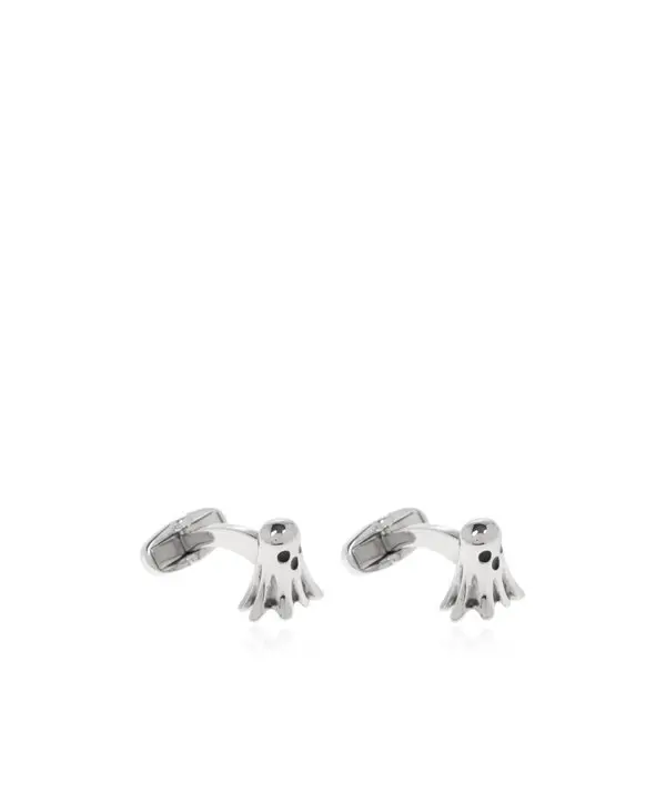 Paul Smith Ghost Motif Cufflinks - White
