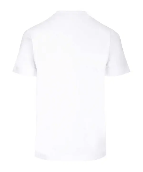 Play Comme Des Garcon Comme Des Garçons Play Logo Embroidered Crewneck T-shirt - White