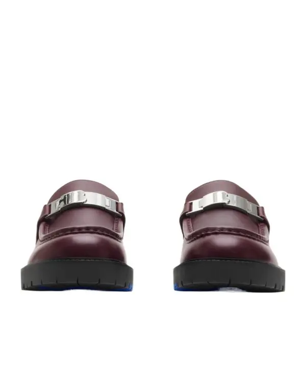 Burberry Raft Loafers - Beet Color