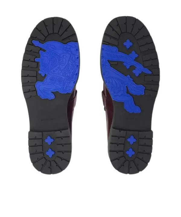 Burberry Raft Loafers - Beet Color