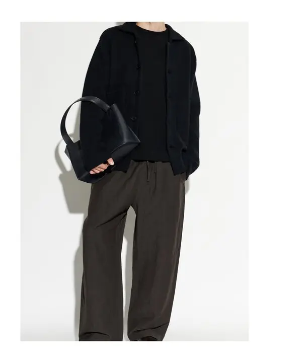 Officine Générale Nina Crew-neck Knitted Sweater - Black