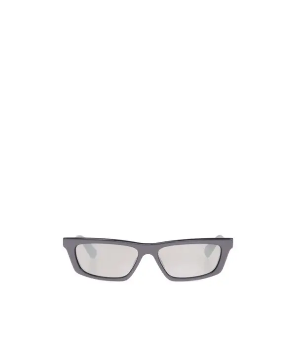Jacquemus Full Rim Rectangle Sunglasses - Gray