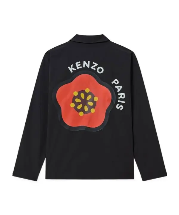 Kenzo Pop Light Coach Jacket With Graphic Print