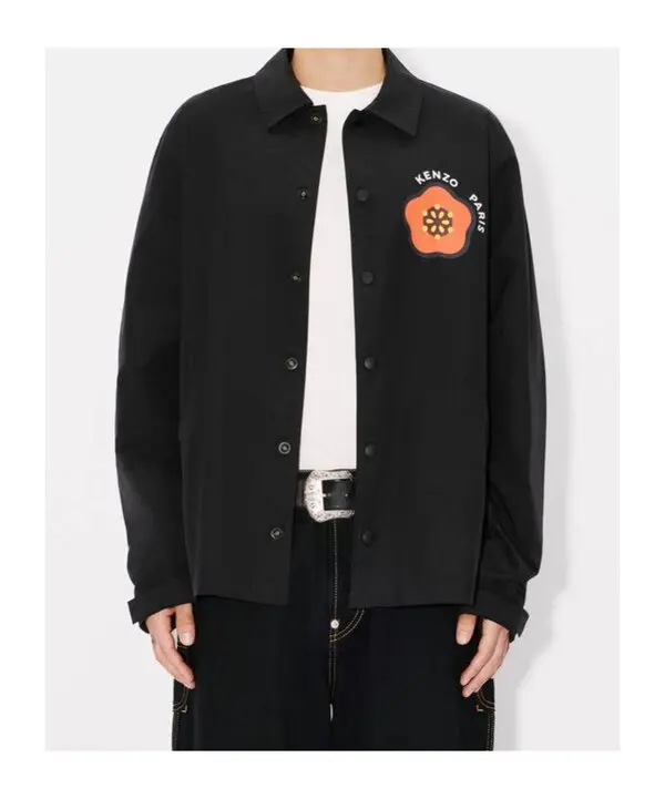 Kenzo Pop Light Coach Jacket With Graphic Print