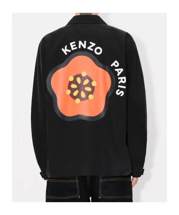Kenzo Pop Light Coach Jacket With Graphic Print
