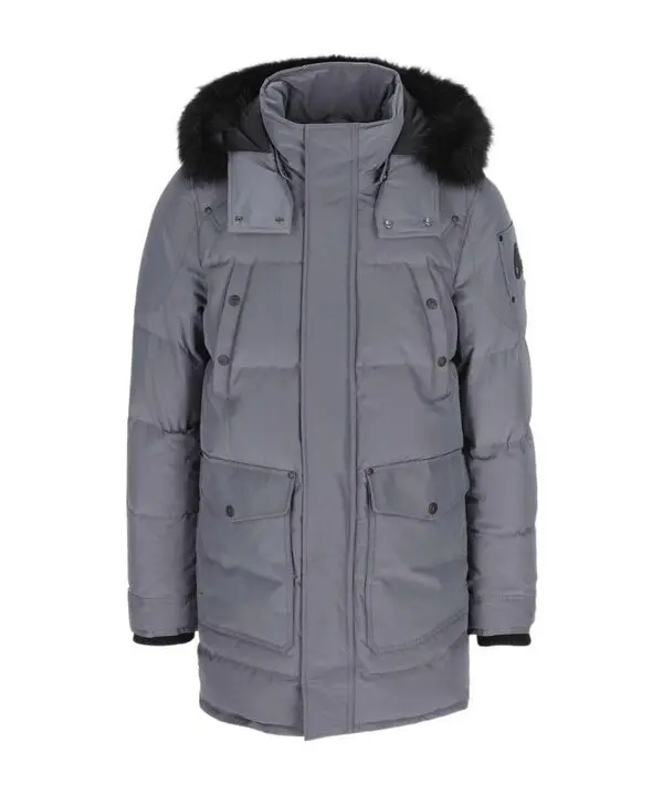 Moose Knuckles Quilted Hooded Down Jacket