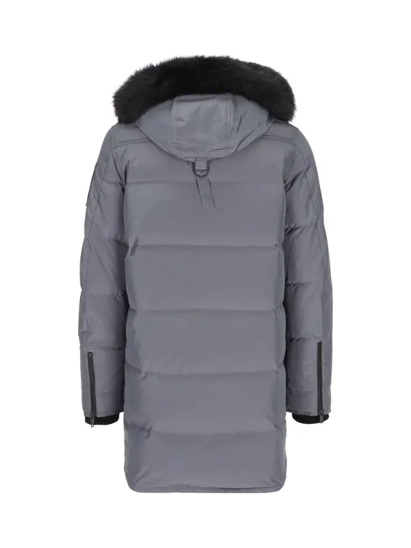 Moose Knuckles Quilted Hooded Down Jacket