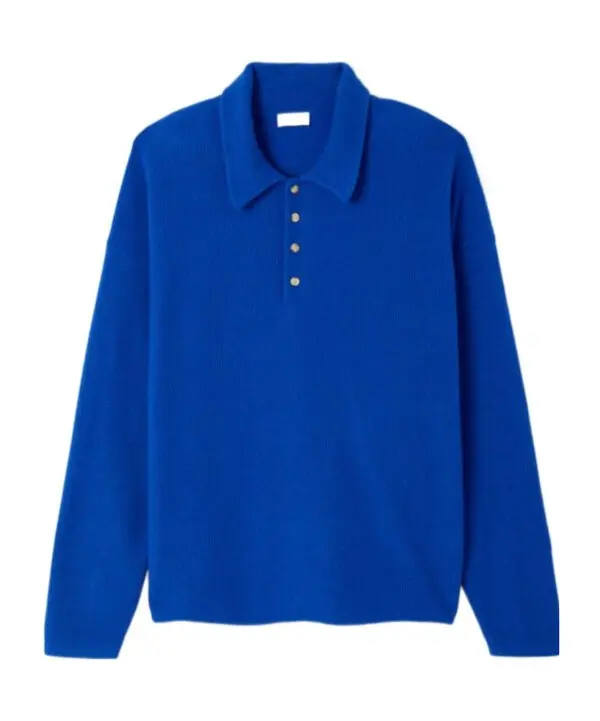 American Vintage Raxow Long Sleeve Polo Neck Sweater