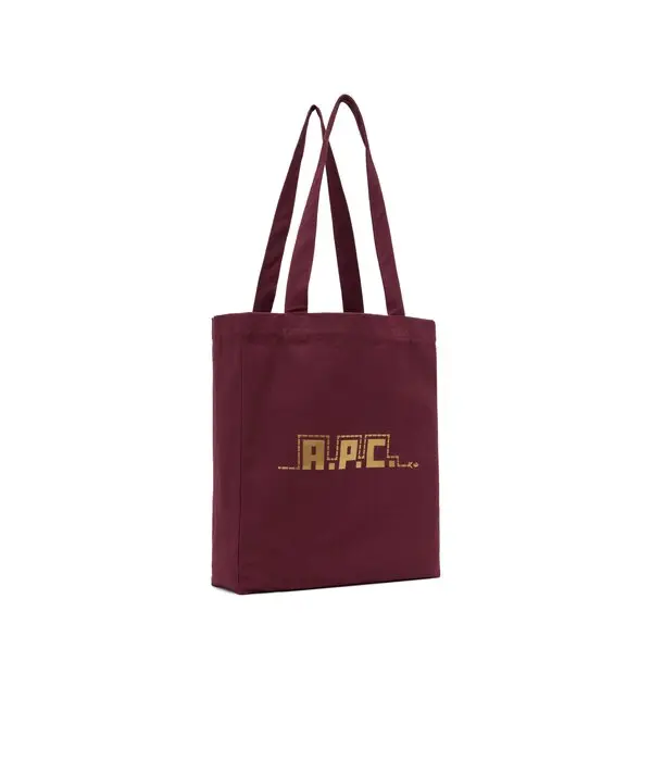 A.p.c. Lettering Detail Shoulder Bag
