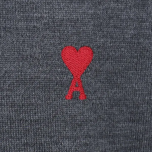 AMI Paris Long-sleeved Sweater With Logo Detail