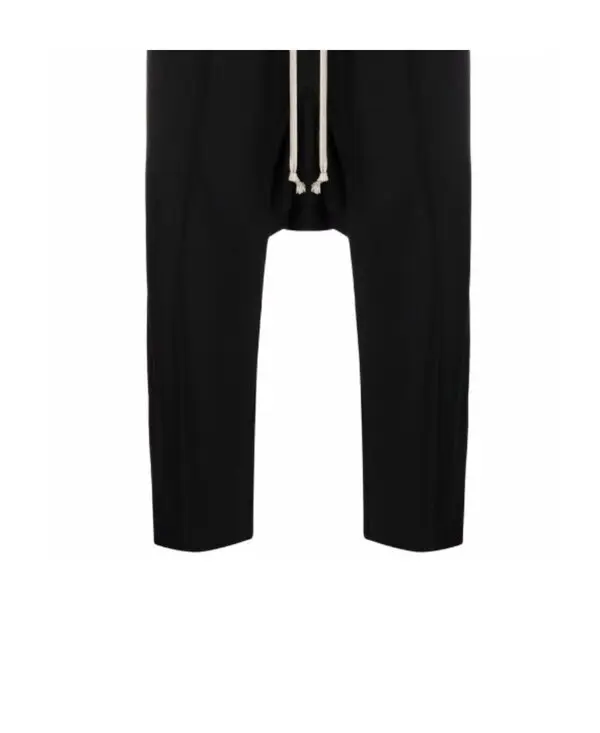 Rick Owens Drop-crotch Cropped Track Pants