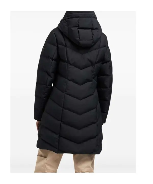 Moose Knuckles Cloud Logo Plaque Parka