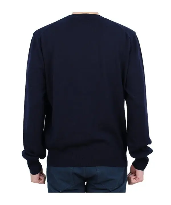 AMI Paris Long-sleeved Sweater With Logo Detail