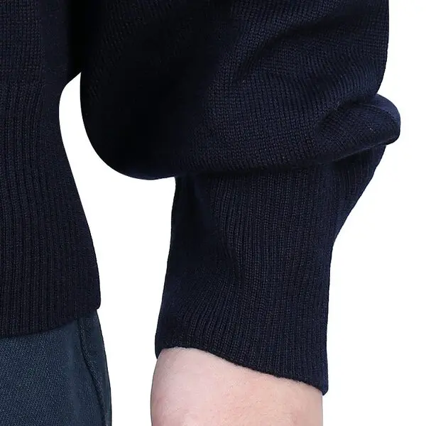 AMI Paris Long-sleeved Sweater With Logo Detail