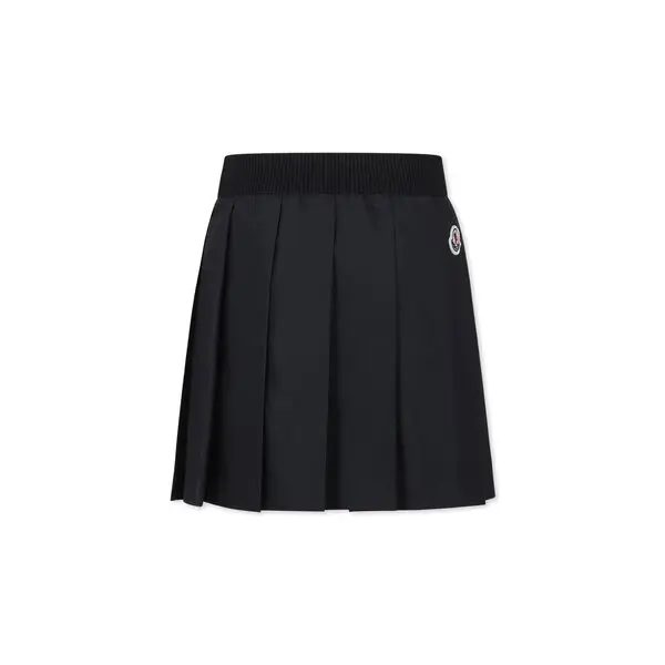 Moncler Pleated Skirt With Elasticated Waistband