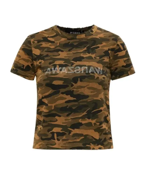 MISBHV Camouflage Print T-shirt