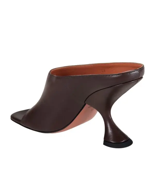 Amina Muaddi Taylor" Slipper 90 Nappa