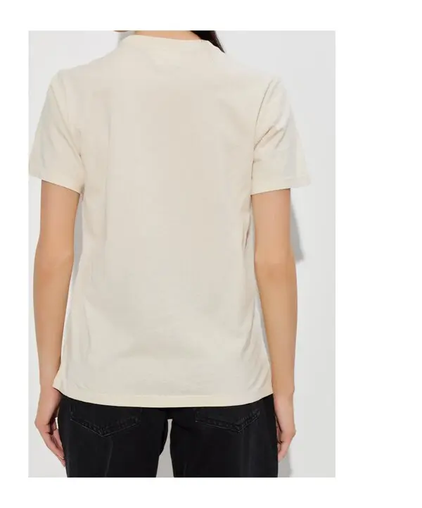 Isabel Marant Étoile Crewneck T-shirt With Abstract Print