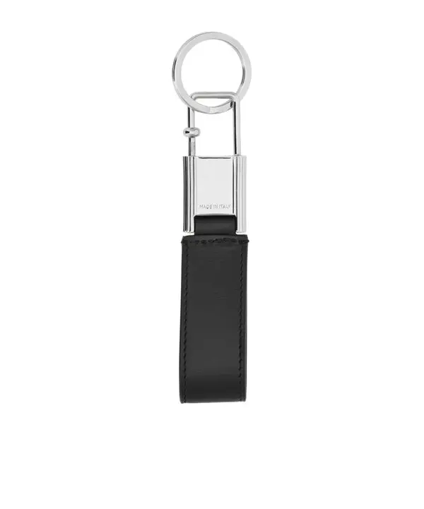 FERRAGAMO Key Ring With Palmellato Cowhide