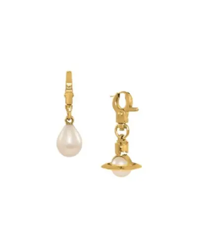VIVIENNE WESTWOOD Claude Small Earrings - Yellow