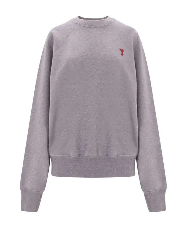Ami De Coeur Crewneck Sweatshirt - Gray