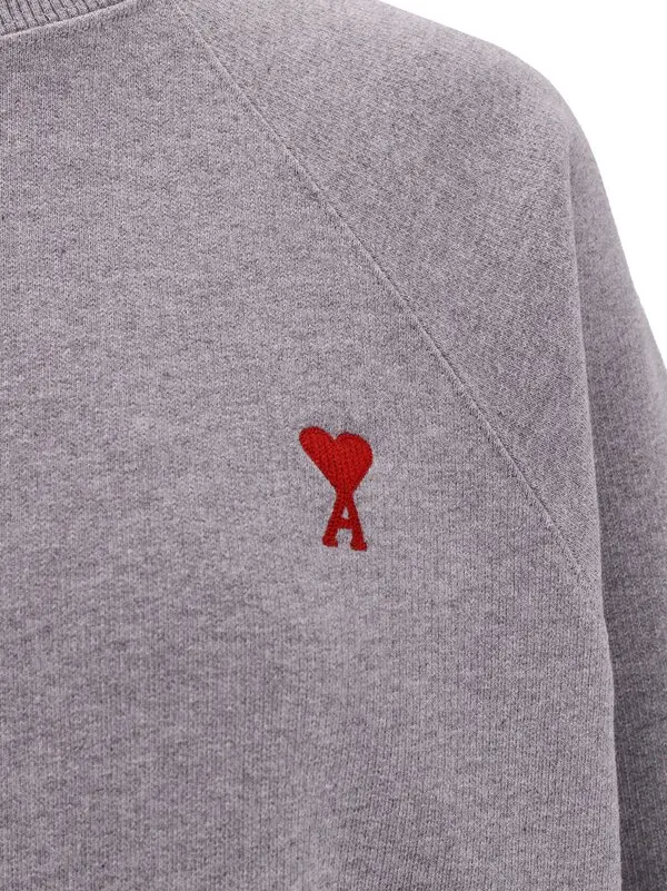 Ami De Coeur Crewneck Sweatshirt - Gray