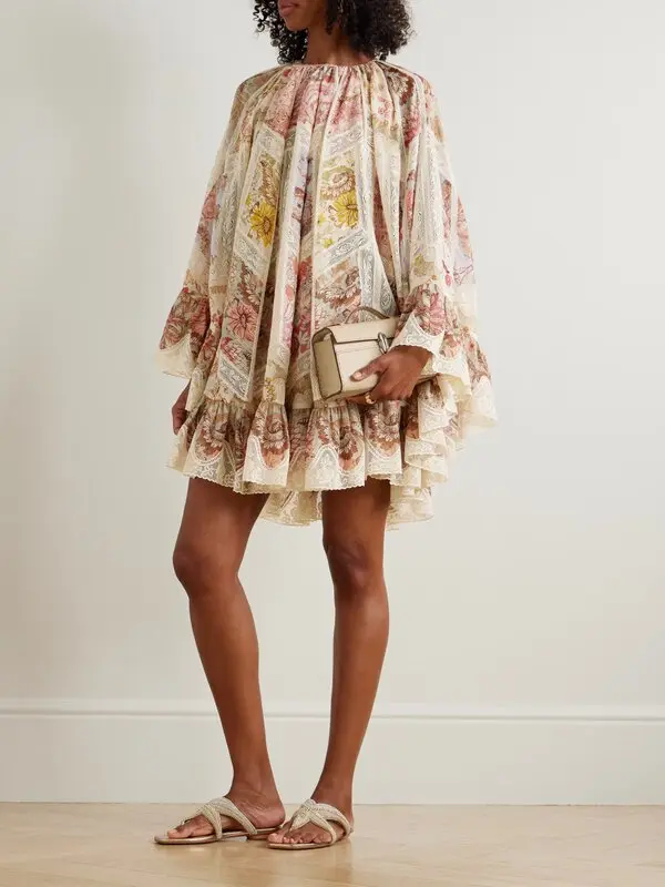 Zimmermann Daylight Flutter Mini Dress