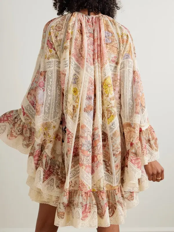 Zimmermann Daylight Flutter Mini Dress